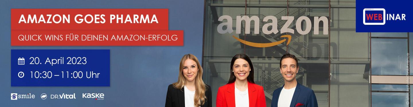 Hier direkt zum Webinar anmelden!Amazon goes Pharma – Smile Insights+